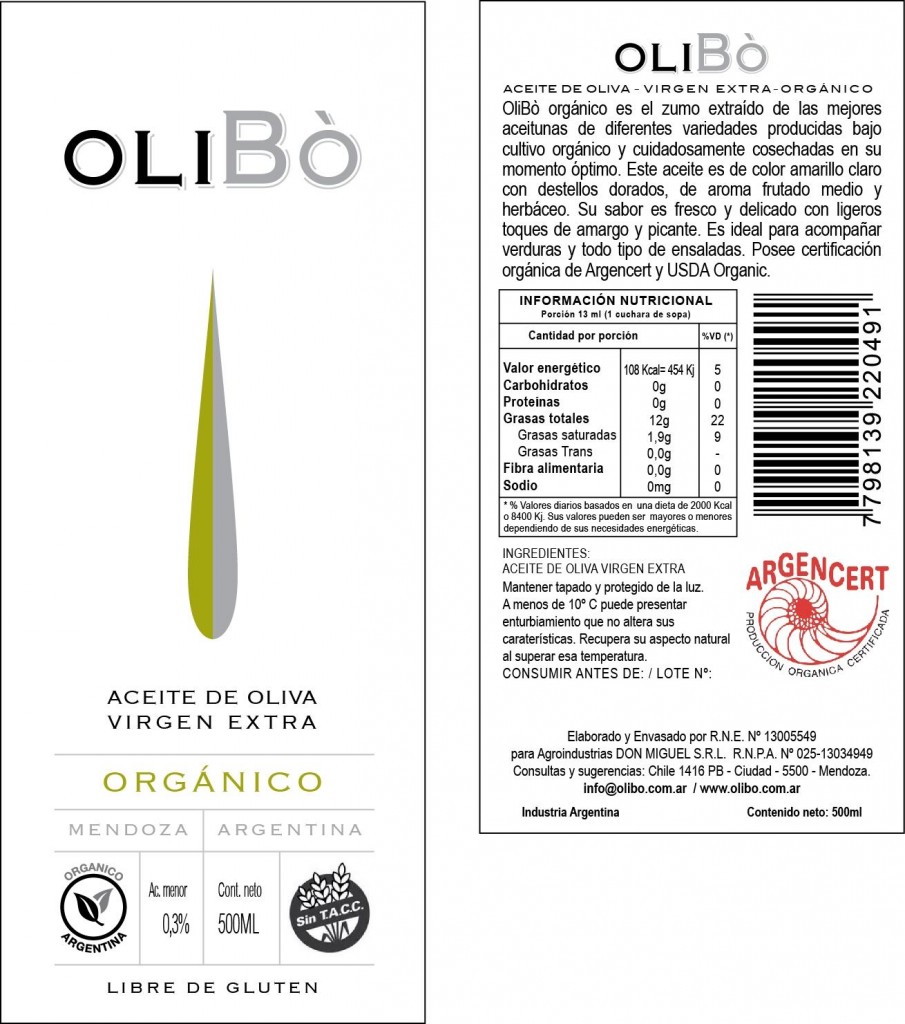 Olibó Orgánico | Buenos Aires Market